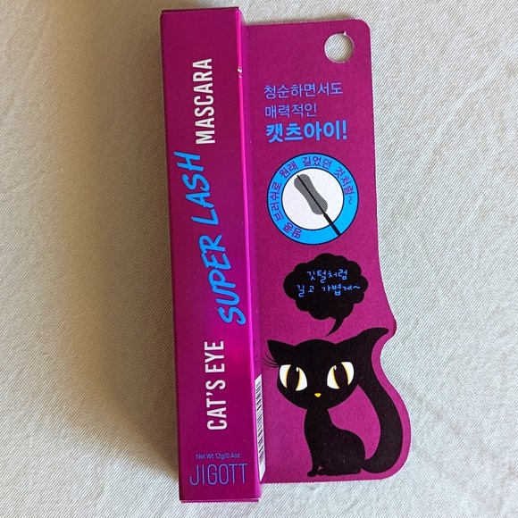 Makeup | Jigott Cats Eye Super Lash Mascara 12g Korean Cosmetics Made ...